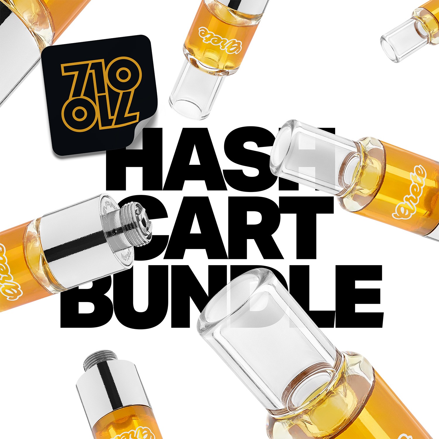 Hash Rosin Vape Cart Bundle - Arete Hemp